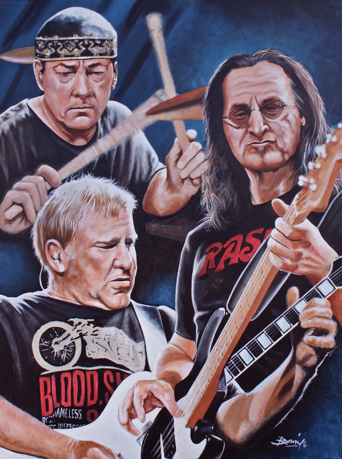 Dave Benning Art - Adventures of a Rock and Roll Artist..: 2011 Highlights