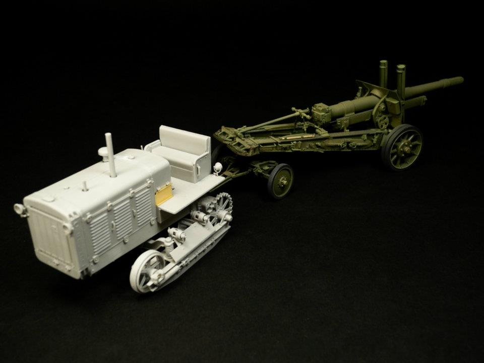 The ML 20 gets it's hauler - Trumpeter's Stalinets S65 tractor ...