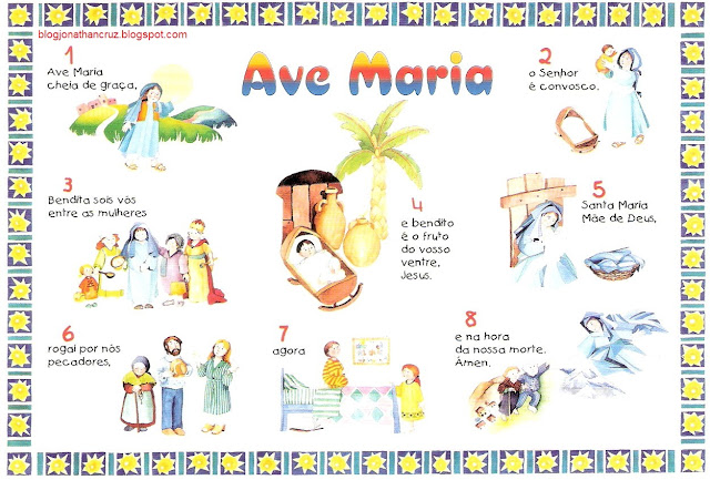 Blog Jonathan Cruz: Ave Maria Ilustrado