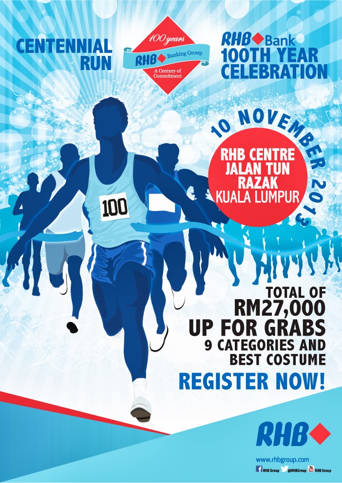 Penonton: RHB Bank Centennial Run KL 2013