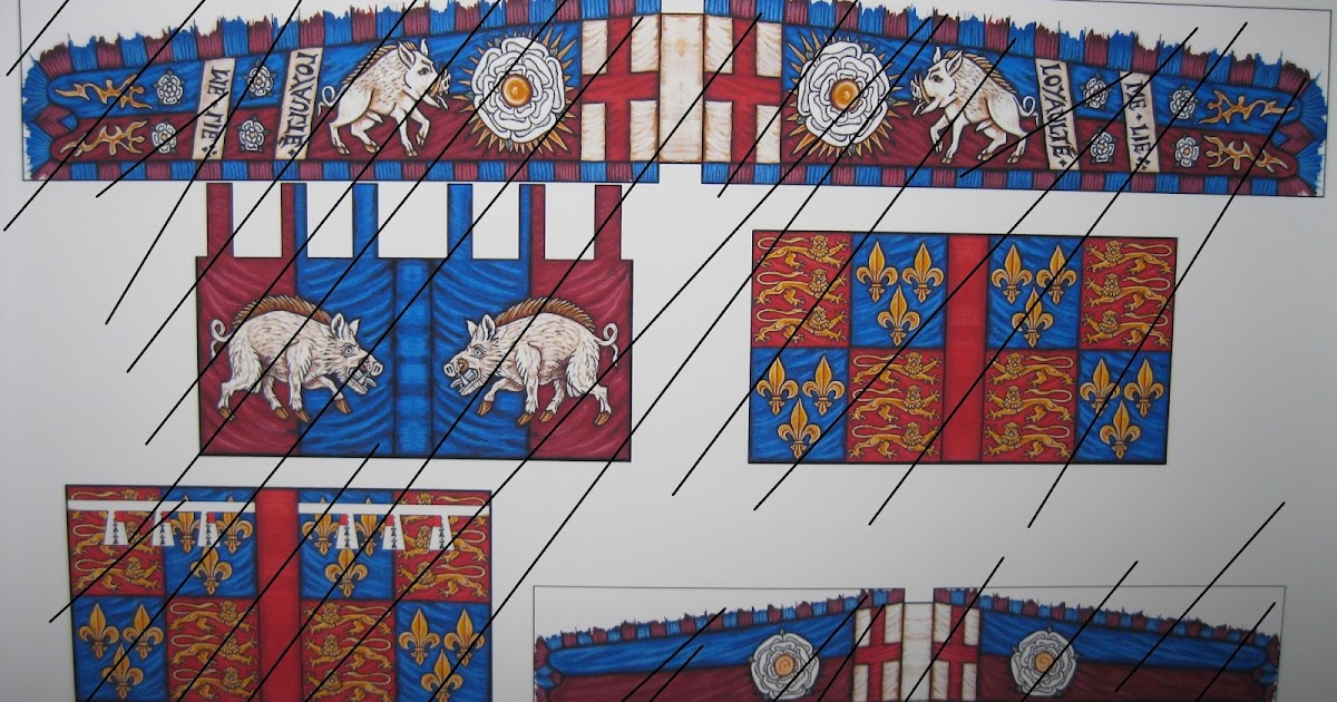 Italian Wars Flags: Richard III's flagsheet
