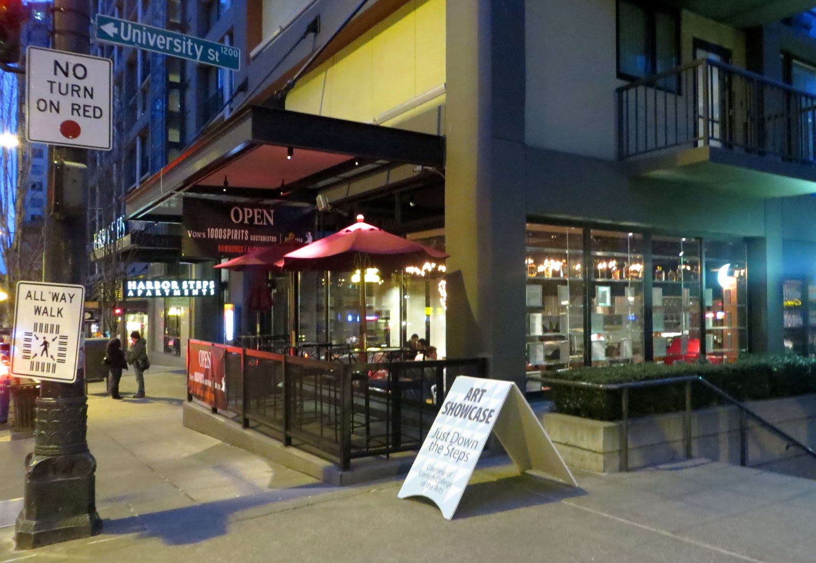 Rotgut.org Blog: #2050 #S1116 - Von's 1000Spirits GustoBistro, Seattle ...