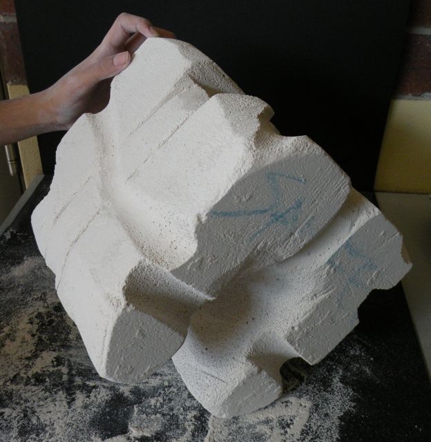 tssyr7art: HEBEL BLOCK SCULPTURES IN PROGRESS