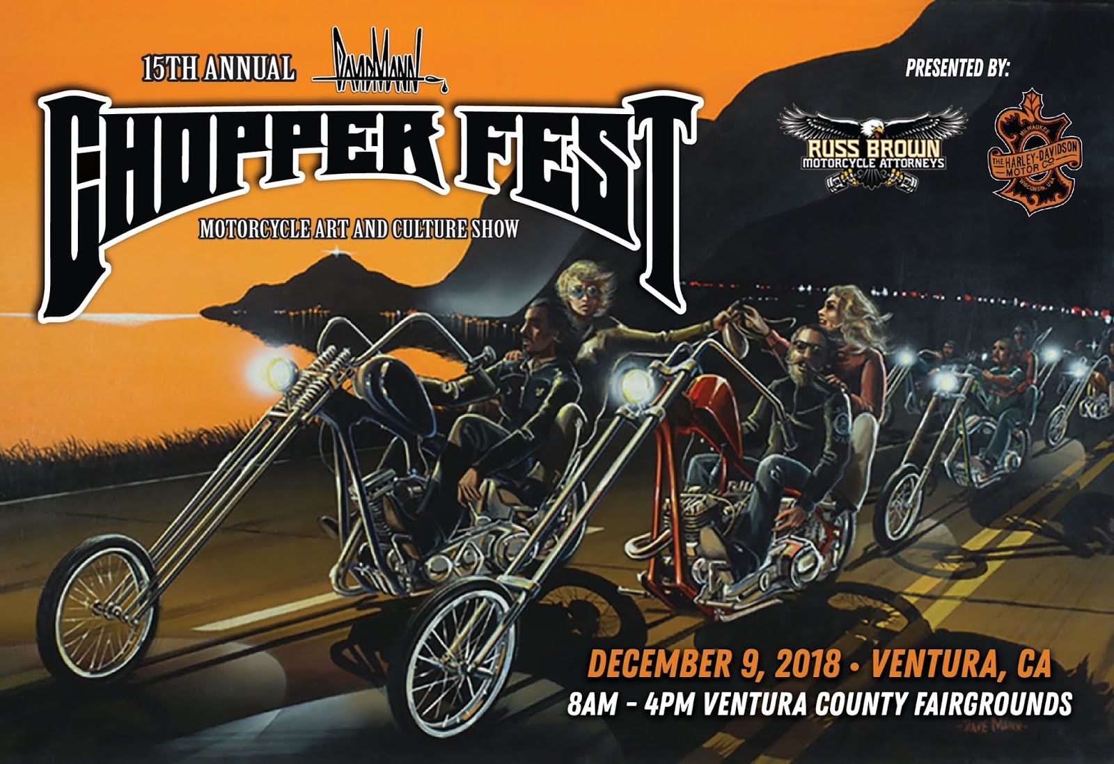 ChopCult: Save the date: 12/9/2018 - The 15th Annual David Mann Chopper ...
