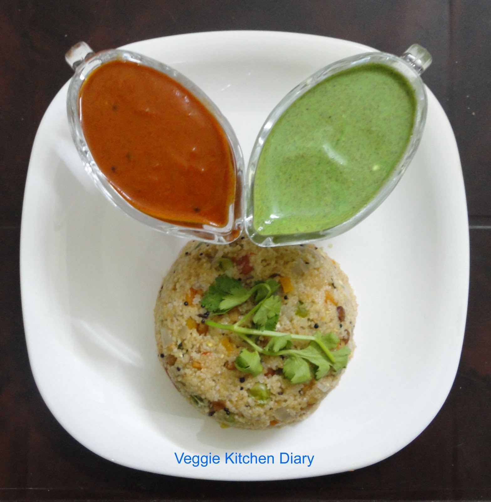 World Of Vegeterian Recipes: Cracked Wheat Upma - Godhuma Ravva Upma
