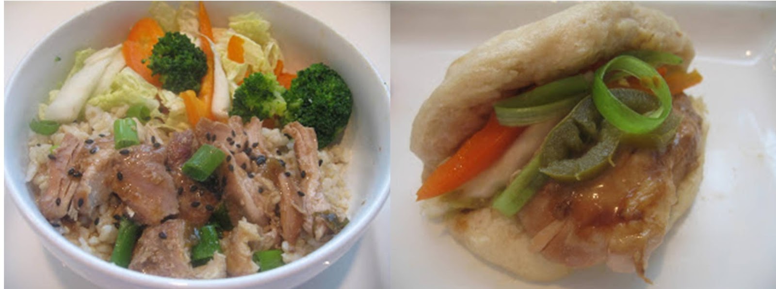 Lulu Cooks and Tells: Slow Cooker Peking Chicken with Steamed Buns (Cuapao)