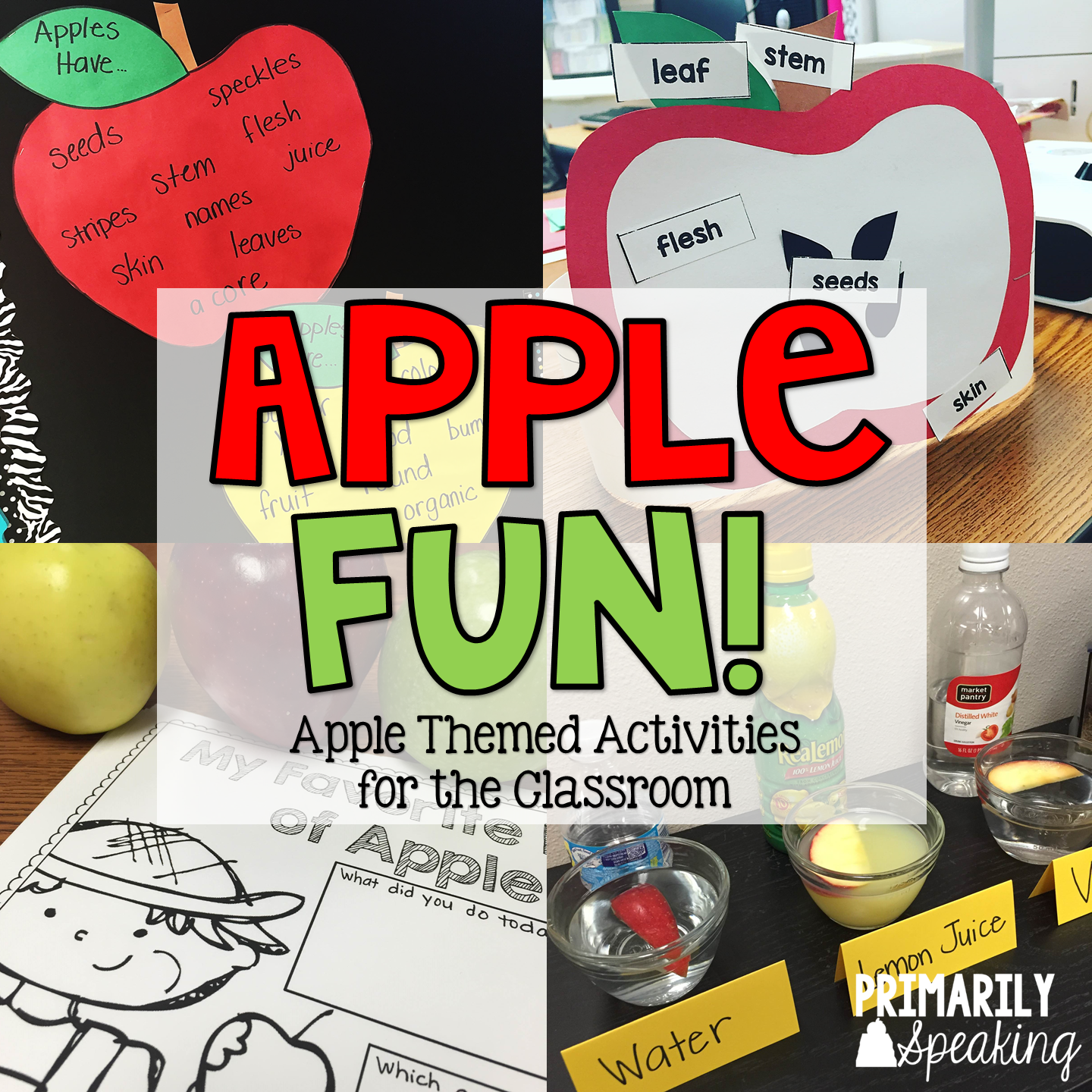 Apple Fun! | Primarily Speaking