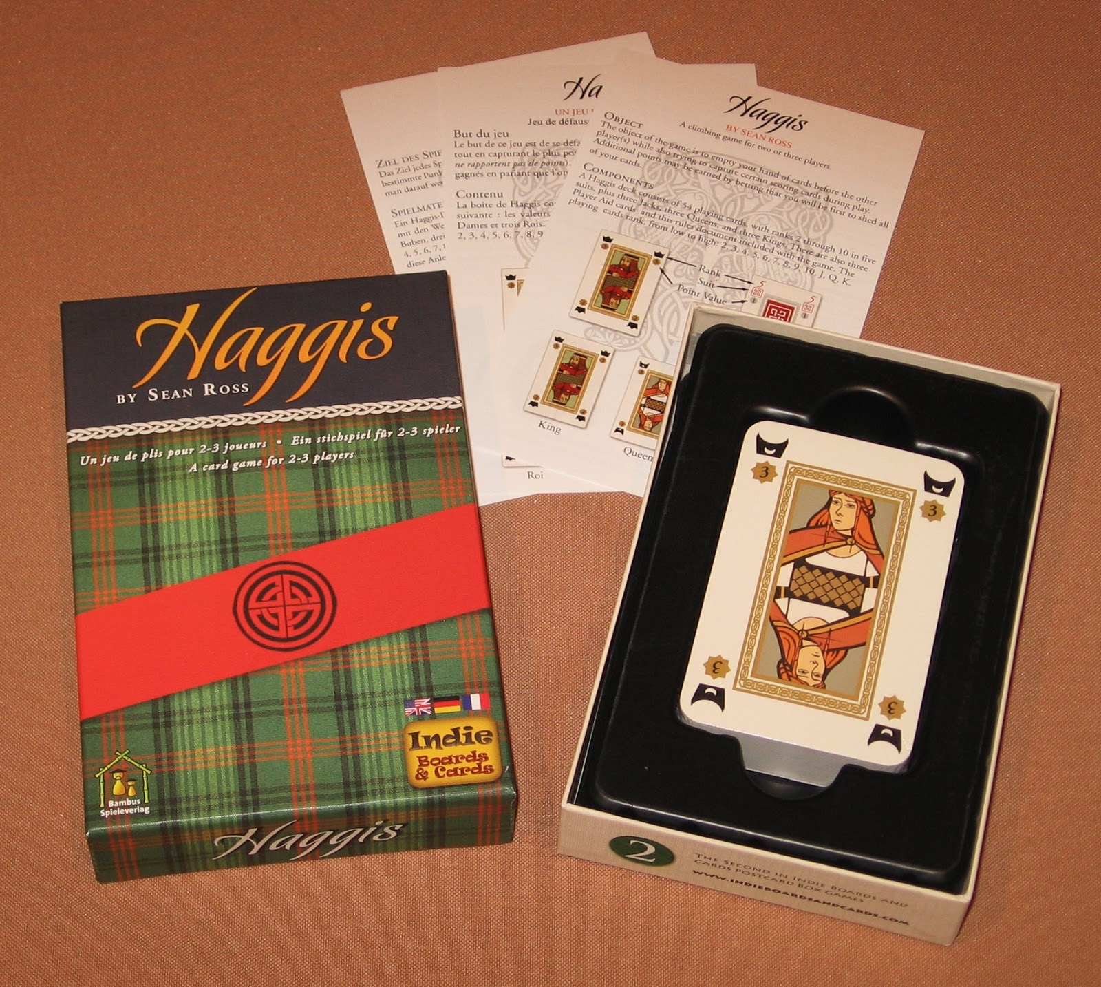Matt's Board Game Back Room: HOT BOX - "Haggis" (What's in the Box?)