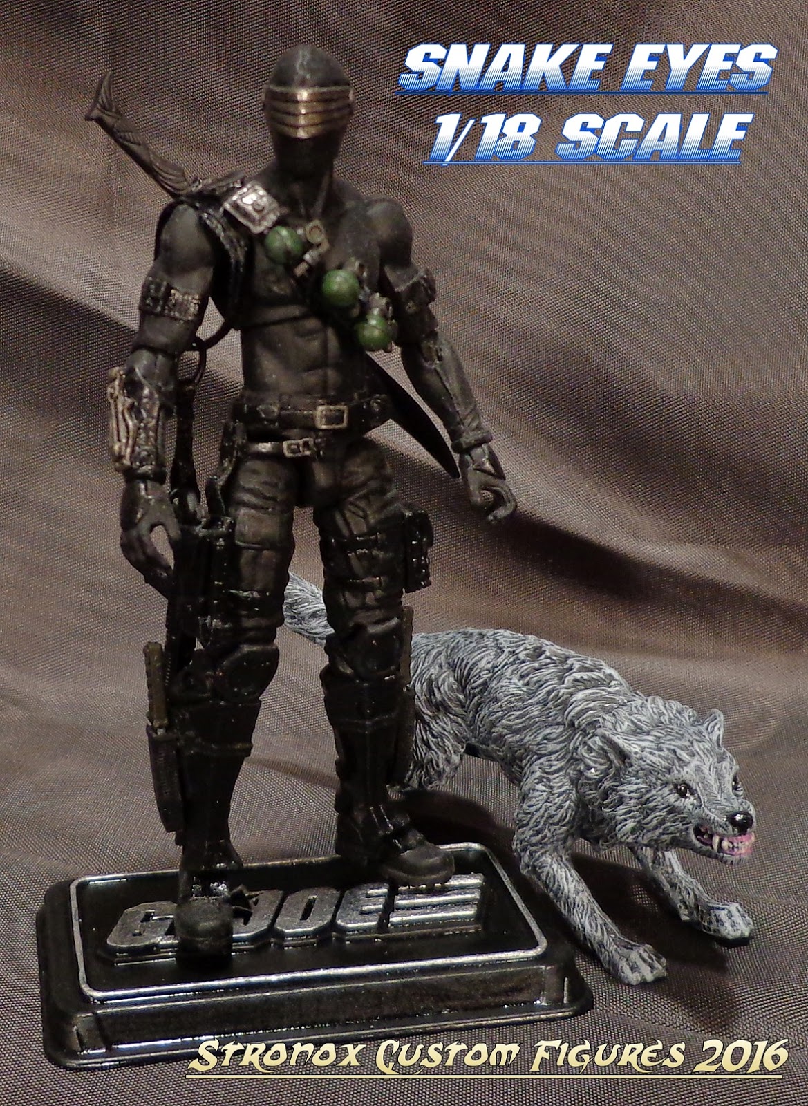 Stronox Custom Figures: GI Joe: Snake Eyes