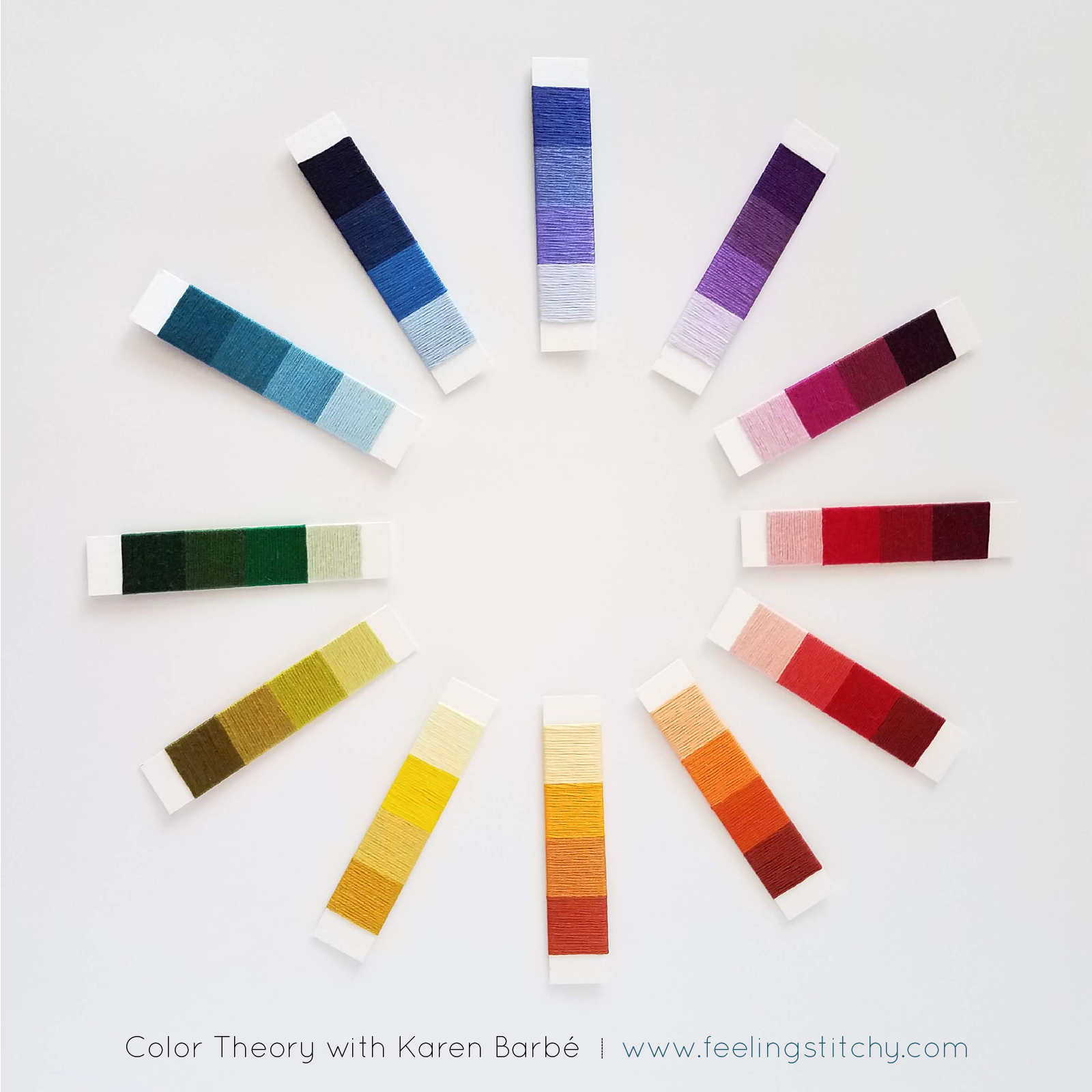 feeling stitchy: Project a Month: Color Theory with Karen Barbé