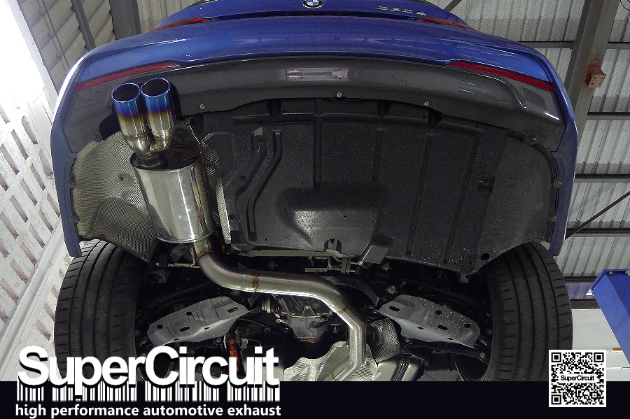 SUPERCIRCUIT Exhaust Pro Shop: BMW F30 330e Catback Exhaust Customization