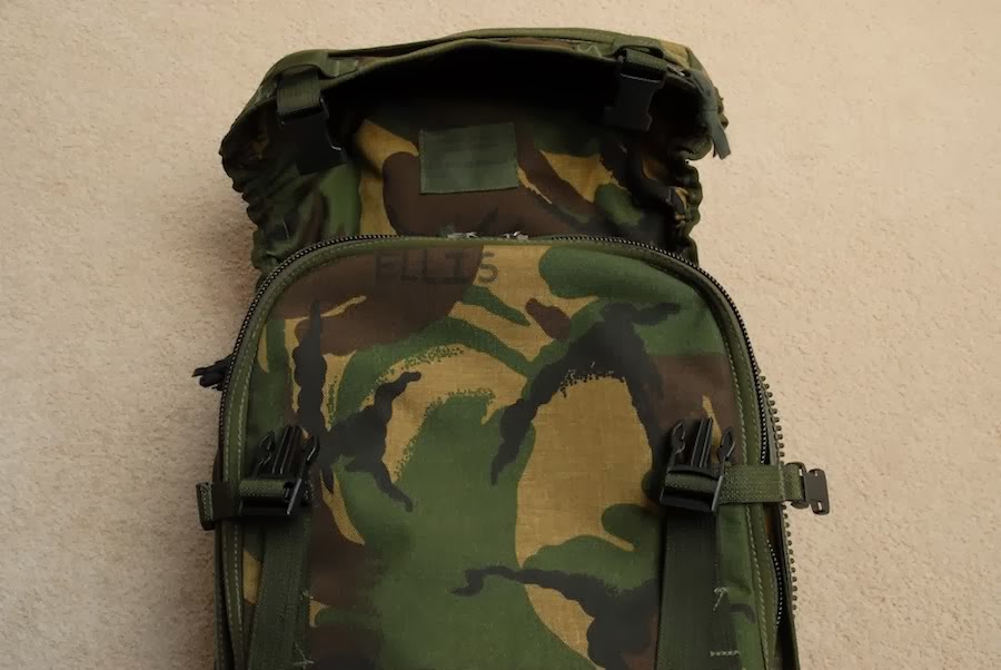 Webbingbabel: British Army Medical PLCE Daysack Rucksack DPM