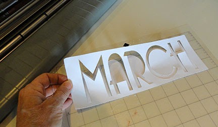 Needles 'n' Knowledge: March "Calendar Graphica" Quilt Design