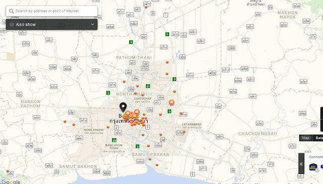 Central Pinklao Shopping Complex Bangkok Map - Tourist Attractions in ...