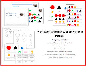 "Making Montessori Ours": Montessori Grammar Box - Noun Printables