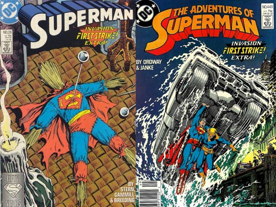 Dave's Comic Heroes Blog: DC Invasion Crossovers Part 1