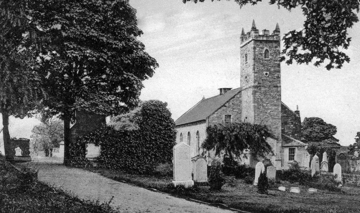Tour Scotland: Old Travel Blog Photograph Parish Church Tranent Scotland