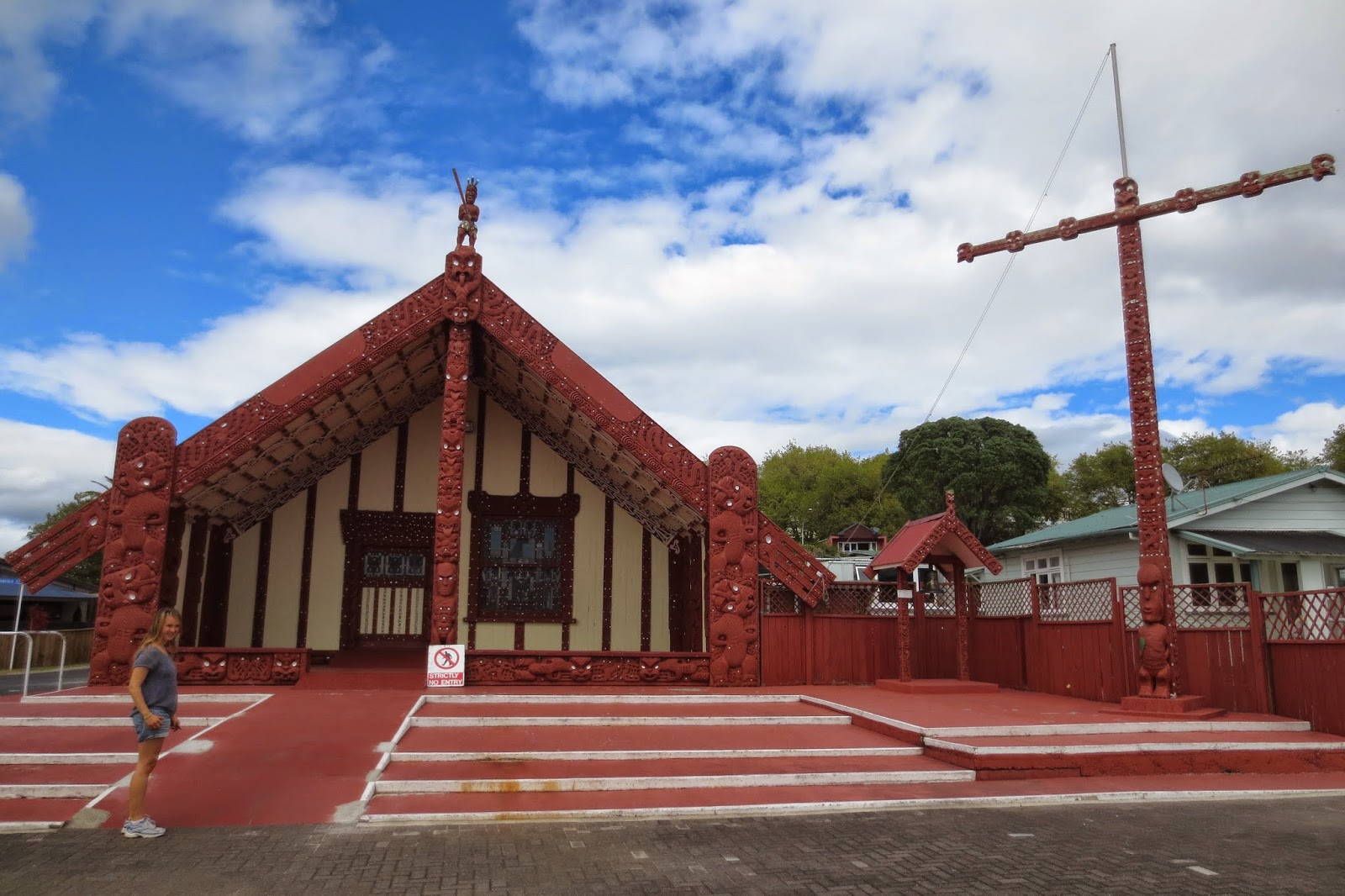 Katie in New Zealand: The Marae