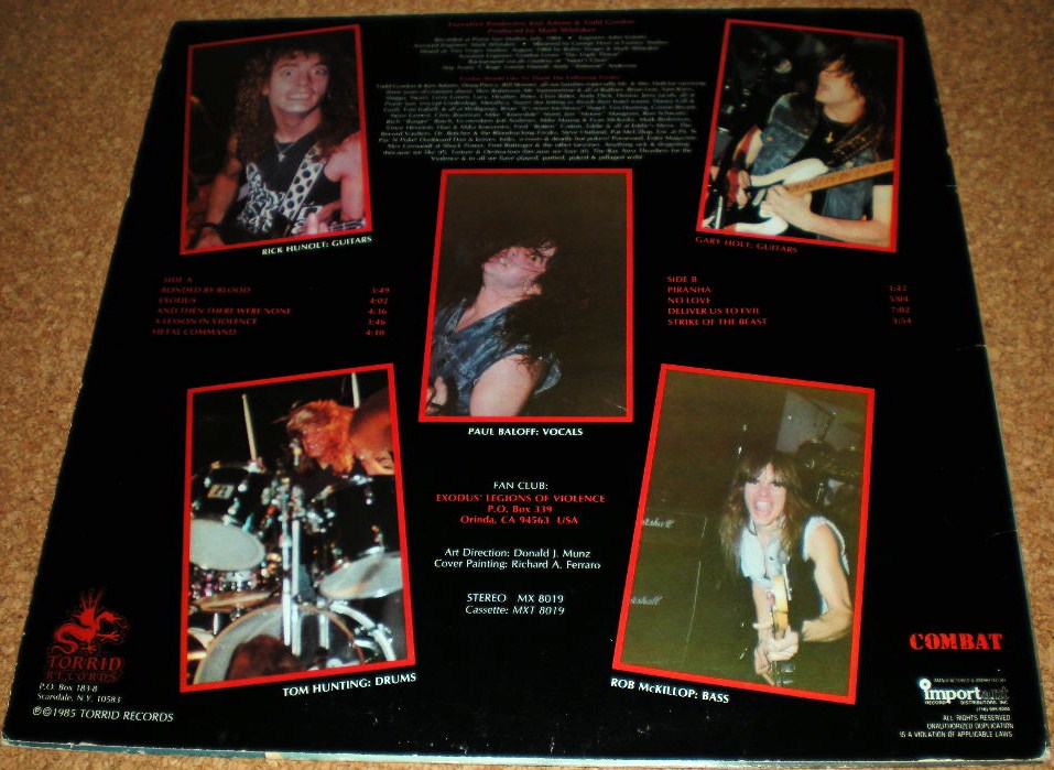 EL MUNDO THRASH EN LOS 80S: EXODUS