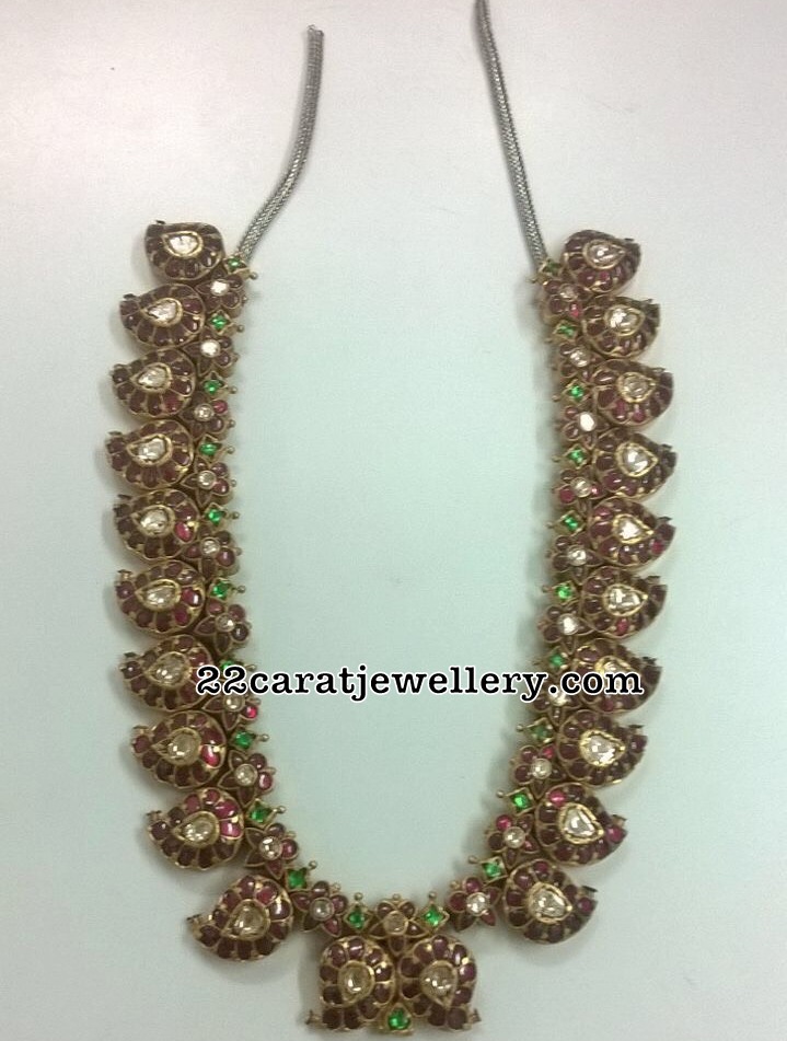 Ethnic Short and Long Mango Sets - Jewellery Designs