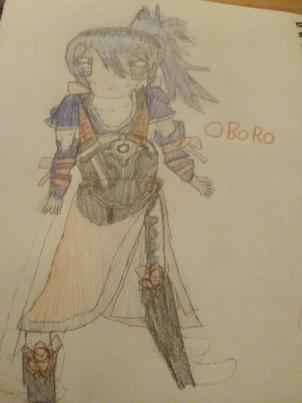 Lilyhana's Art Blog: Fire Emblem Fates - Oboro (IN COLOR)