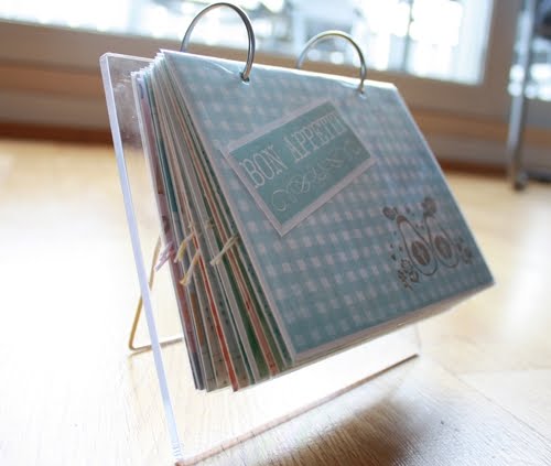 Cali´s Bastelecke: Rezeptehalter