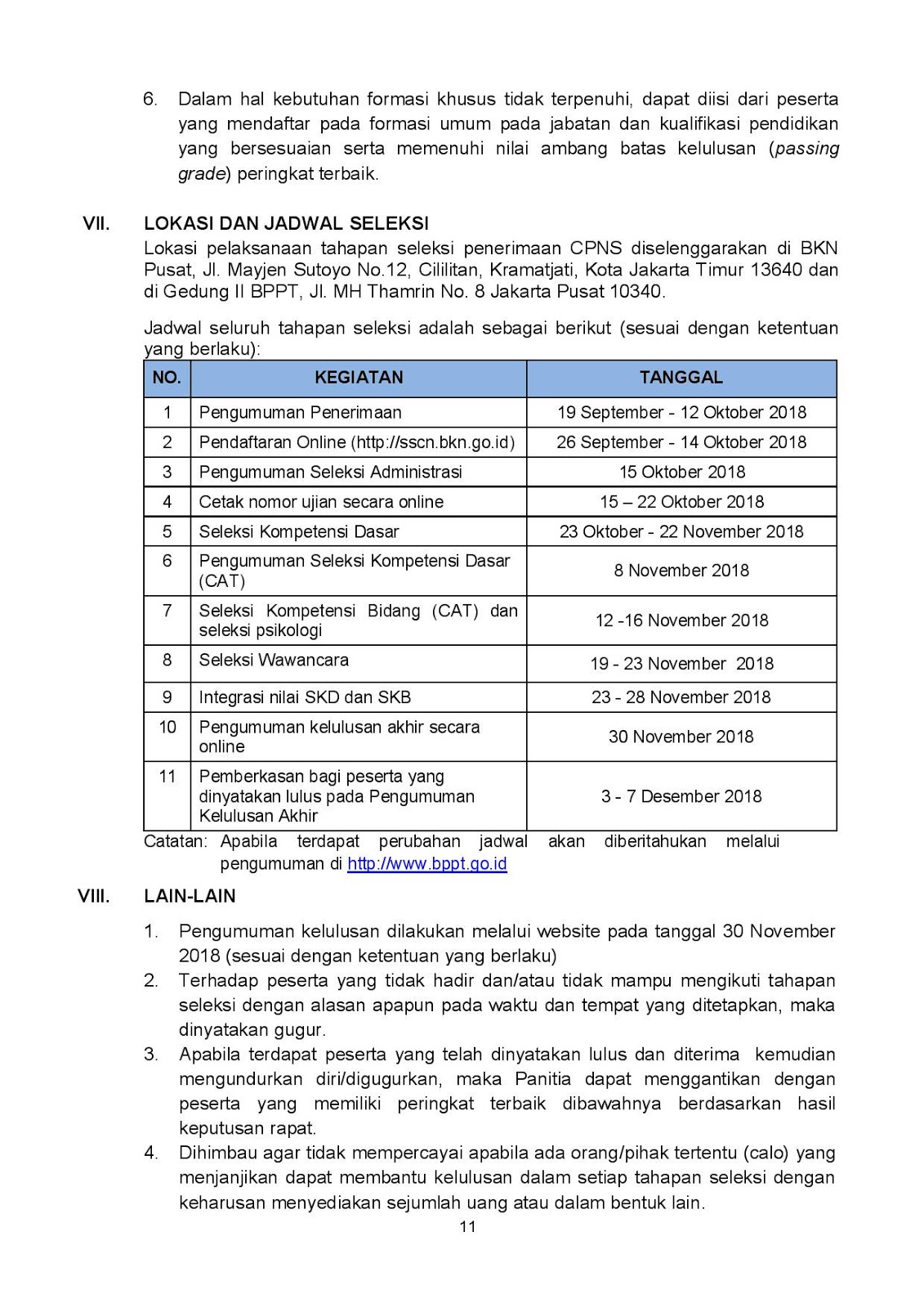 Lowongan Kerja CPNS Badan Pengkajian dan Penerapan Teknologi (BPPT ...