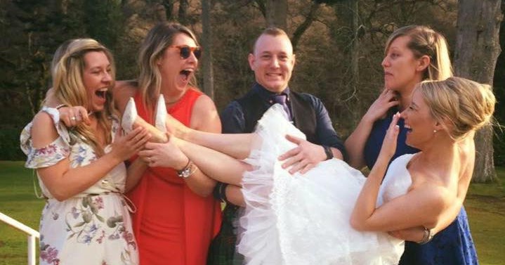 Humanist Weddings in Perthshire: Gemma & Fraser, Dunkeld House, March 2017