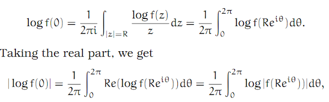 Complex Analysis: #30 Jensen`s Formula | Physics Reference