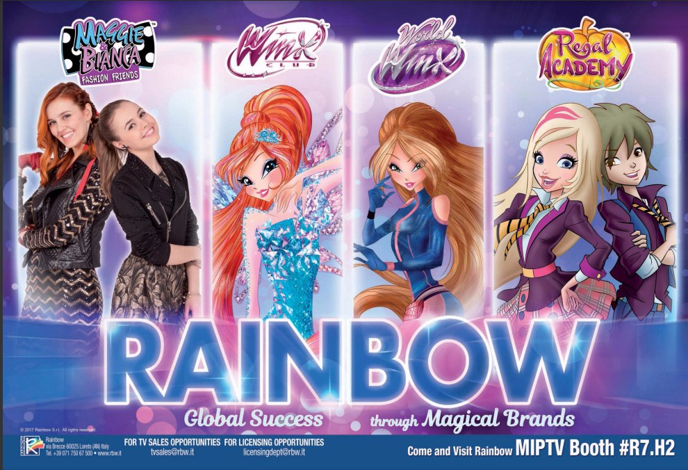 Poster de Rainbow y información de sus series ~ My Winx Club-Pretty!*.
