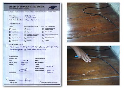 PT. CATUR ELANG PERKASA QHSE DEPARTEMENT: Near Miss & Unsafe Condition