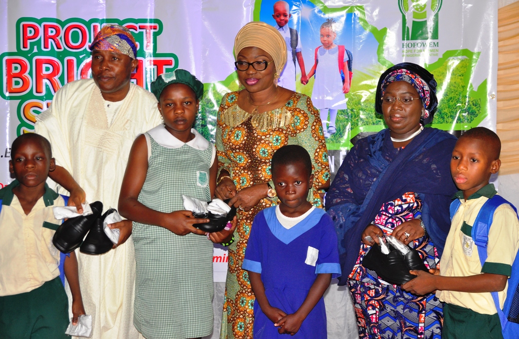 AMBODE'S WIFE TO PARENTS: STOP USING CHILDREN FOR STREET TRADING