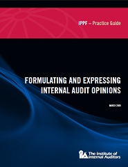 Contoh Laporan Internal Audit - Opini Keseluruhan (Overall Opinion ...