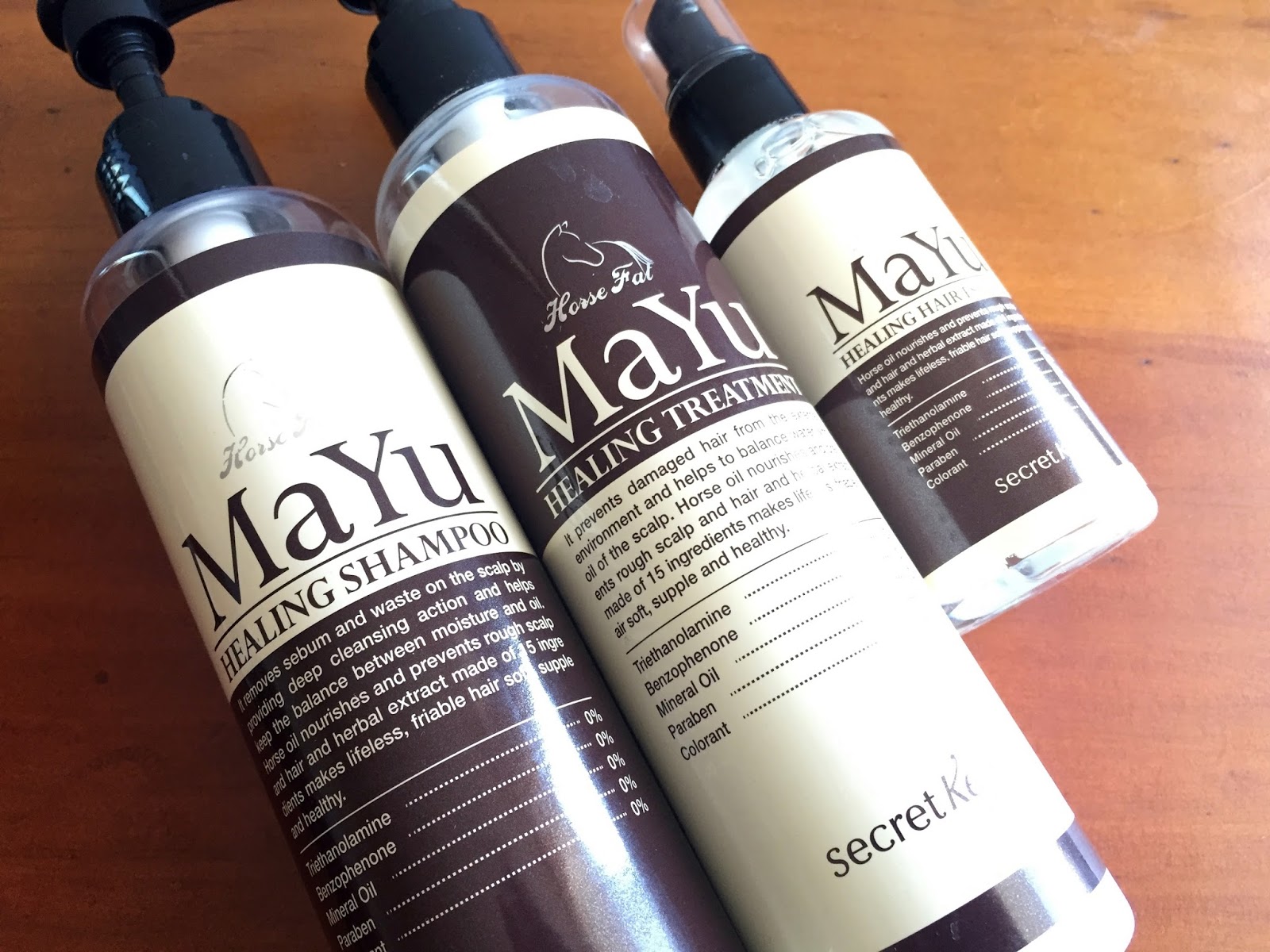 [Secret Key] Mayu Healing Line -Shampoo, Treatment, Essence-...and why ...