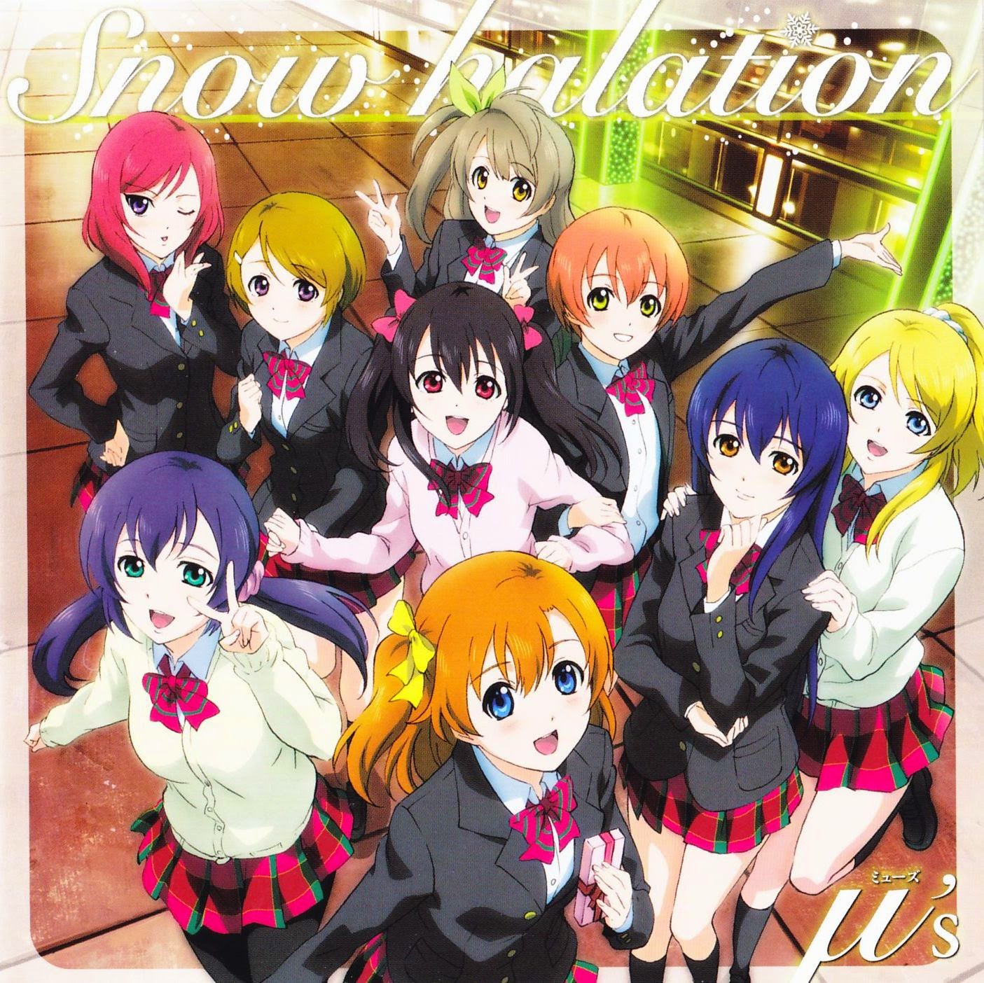 μ's - Snow halation CHORD