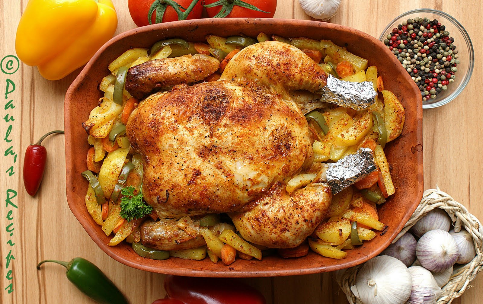 Paula's Recipes: Friptura De Pui