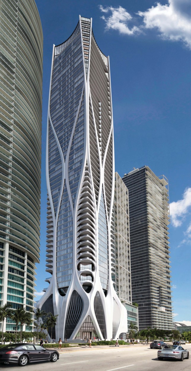 Happy Architect: ZAHA HADID'S RESIDENTIAL SKYSCRAPER IN MIAMI UNDER ...