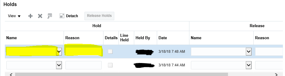 Oracle Application's Blog: How to Apply Invoice Hold In Oracle Fusion