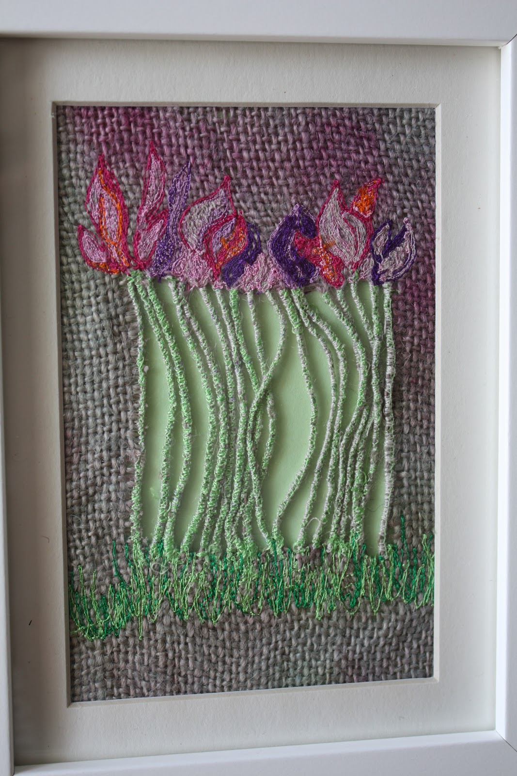 Ailish Henderson - Textile Artist...And More!: Spring flowers inspire ...