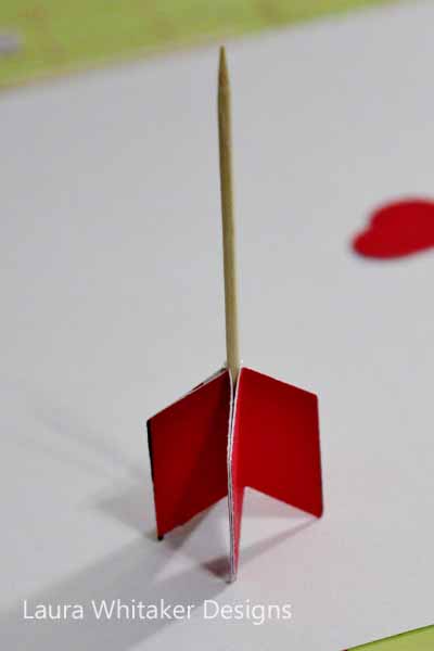 ScrapMuch?: Cupid's Arrow Toothpick Embellishment | Tutorial