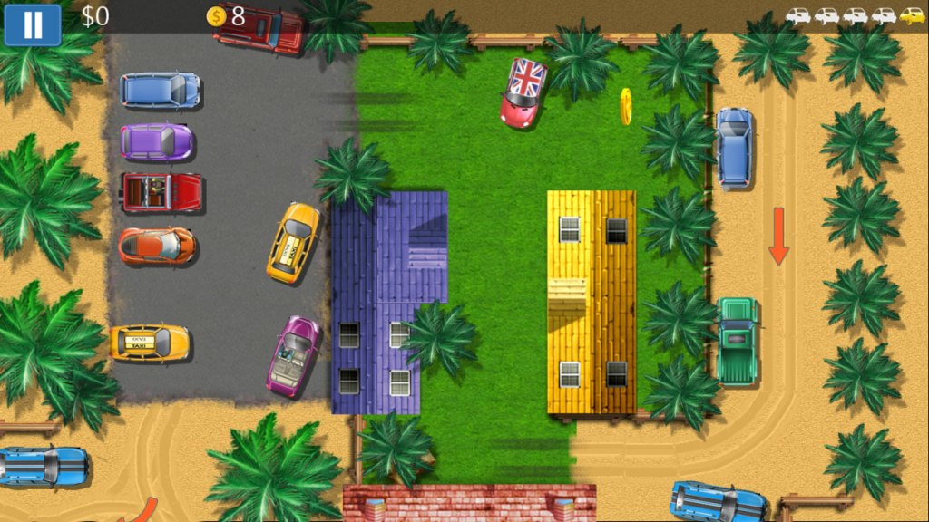 Web Browser Games: Parking Mania