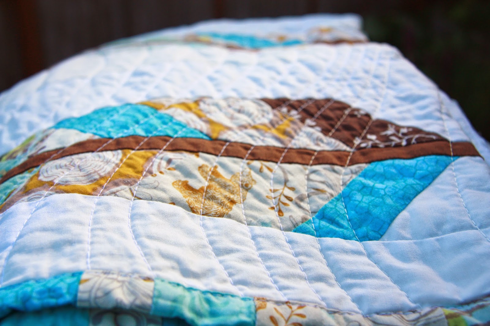 Cutie and Company: The Feather Quilt
