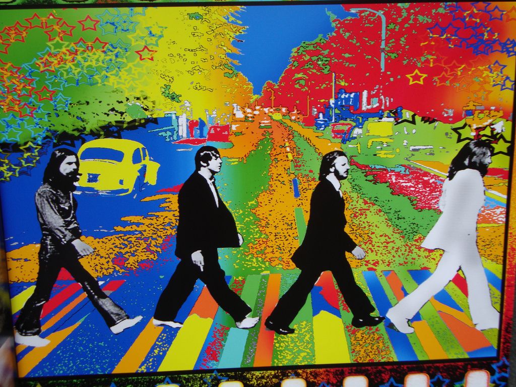 GIFS, POSTERS, POP ART, DOODLES & ZENTANGLES: THE BEATLES POSTER ART