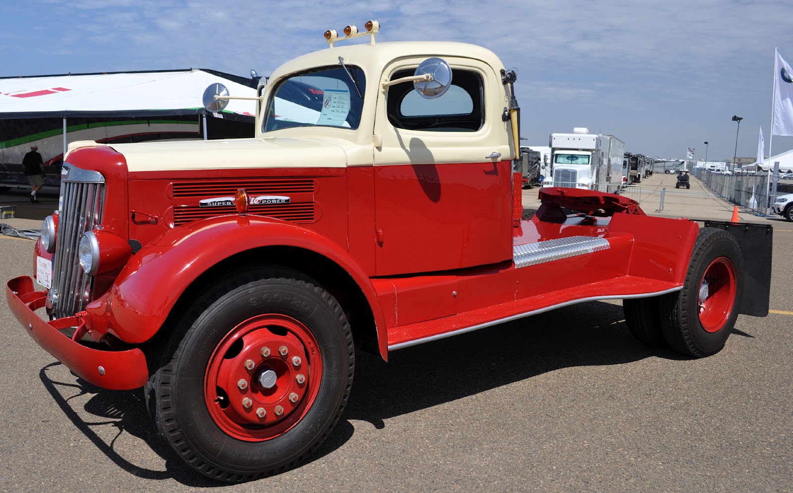 autocar: 1941 White (semi tractor trailer) that was originally a ...