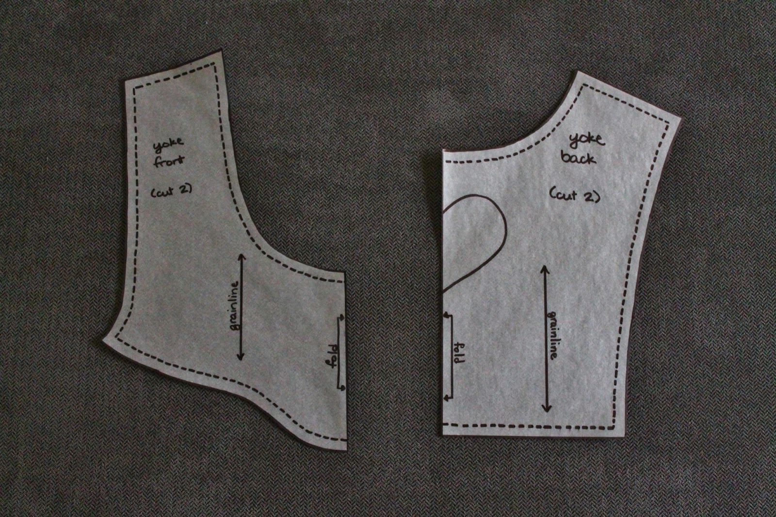 Straight Eight Sewing: Summer Top Tutorial -- The Yoke