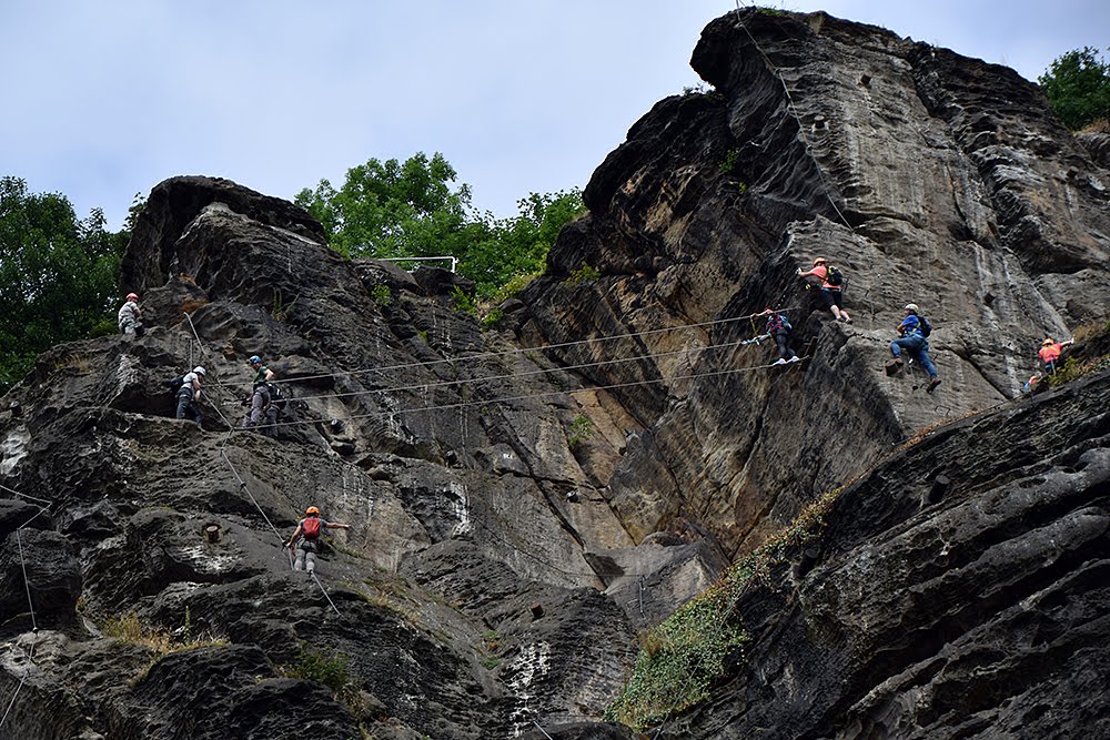 Děčín - Pastýřská Stěna - czeska via ferrata