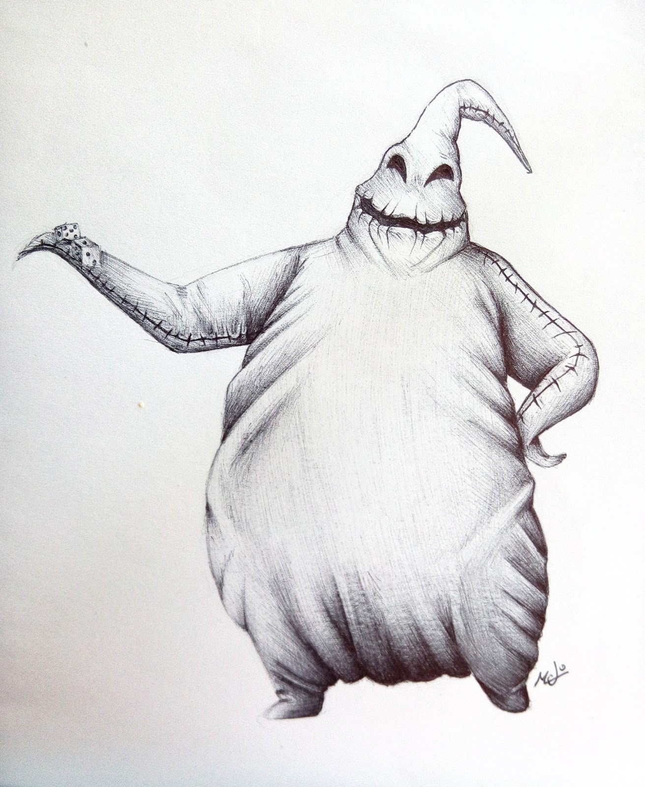 Los dibujos de Meli: Oogie Boogie