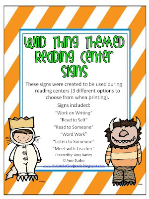 Wild Things Themed Classroom ~ The Land of 2nd Grade