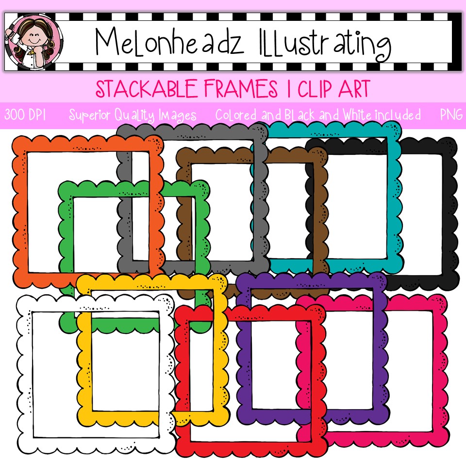 Stackable Frames 1 clip art - Single Image