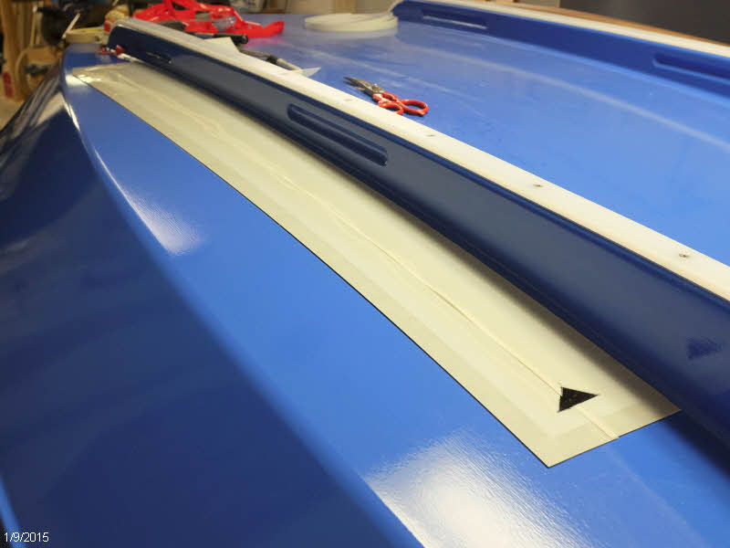 SCAMP #243: Installing the centerboard slot gasket